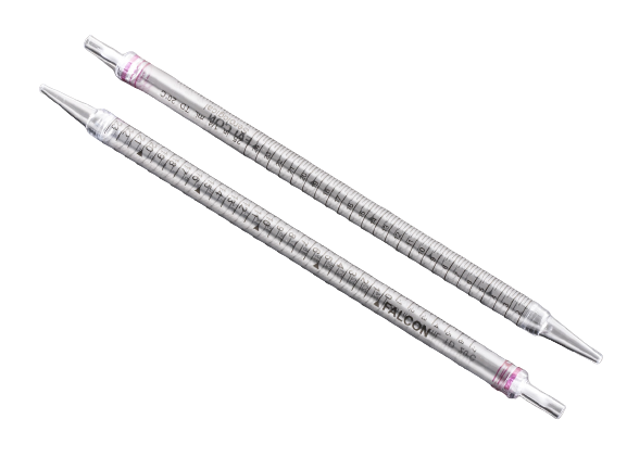 Falcon® 7535 25 mL Serological Pipet, Polystyrene, Extended, 0.5 ...